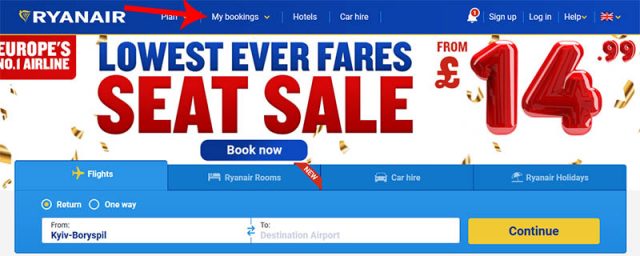 Пошаговая инструкция регистрации на Ryanair в 2026 году